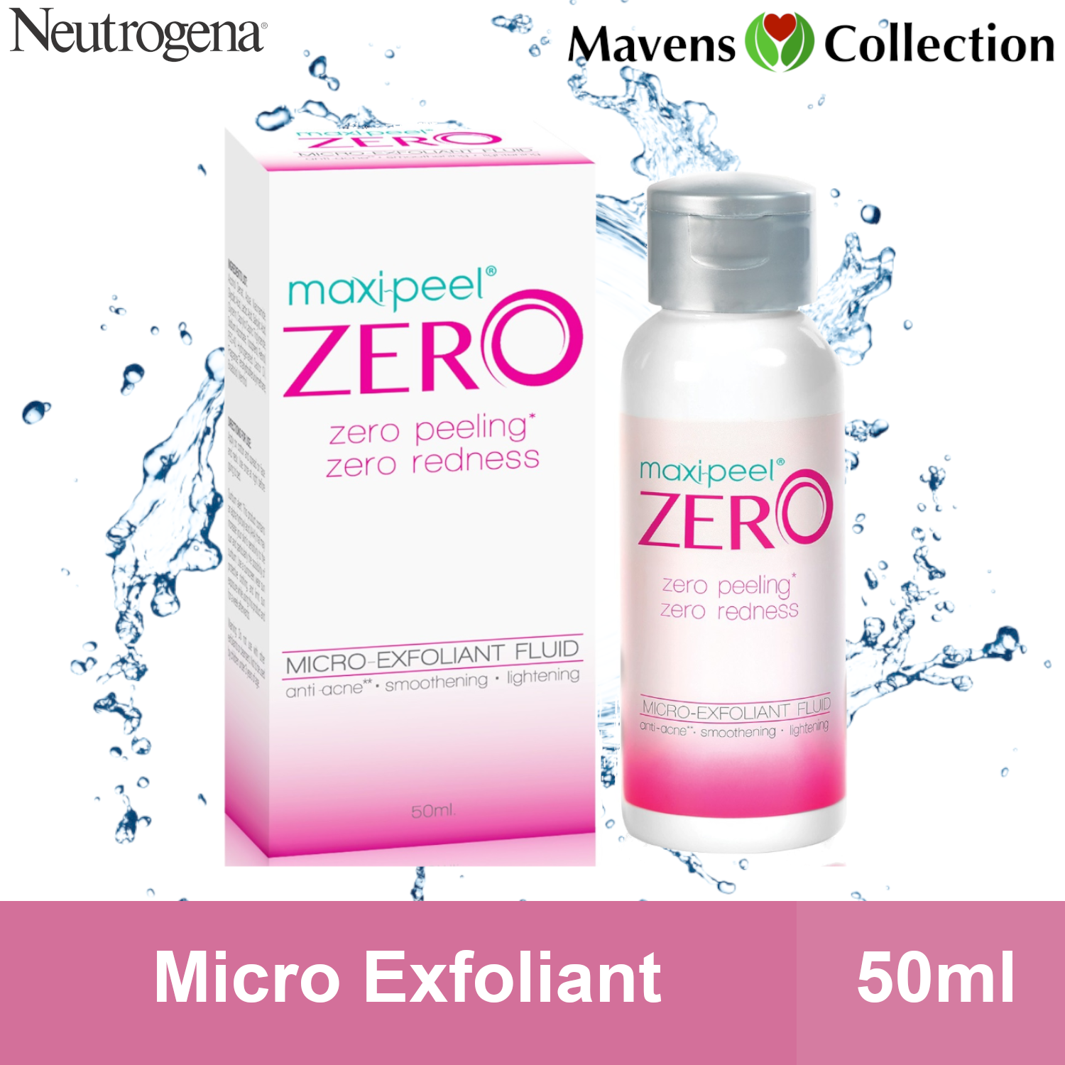 MAXI PEEL Zero Micro Exfoliant Fluid 50ml by Mavens Collection | Lazada PH