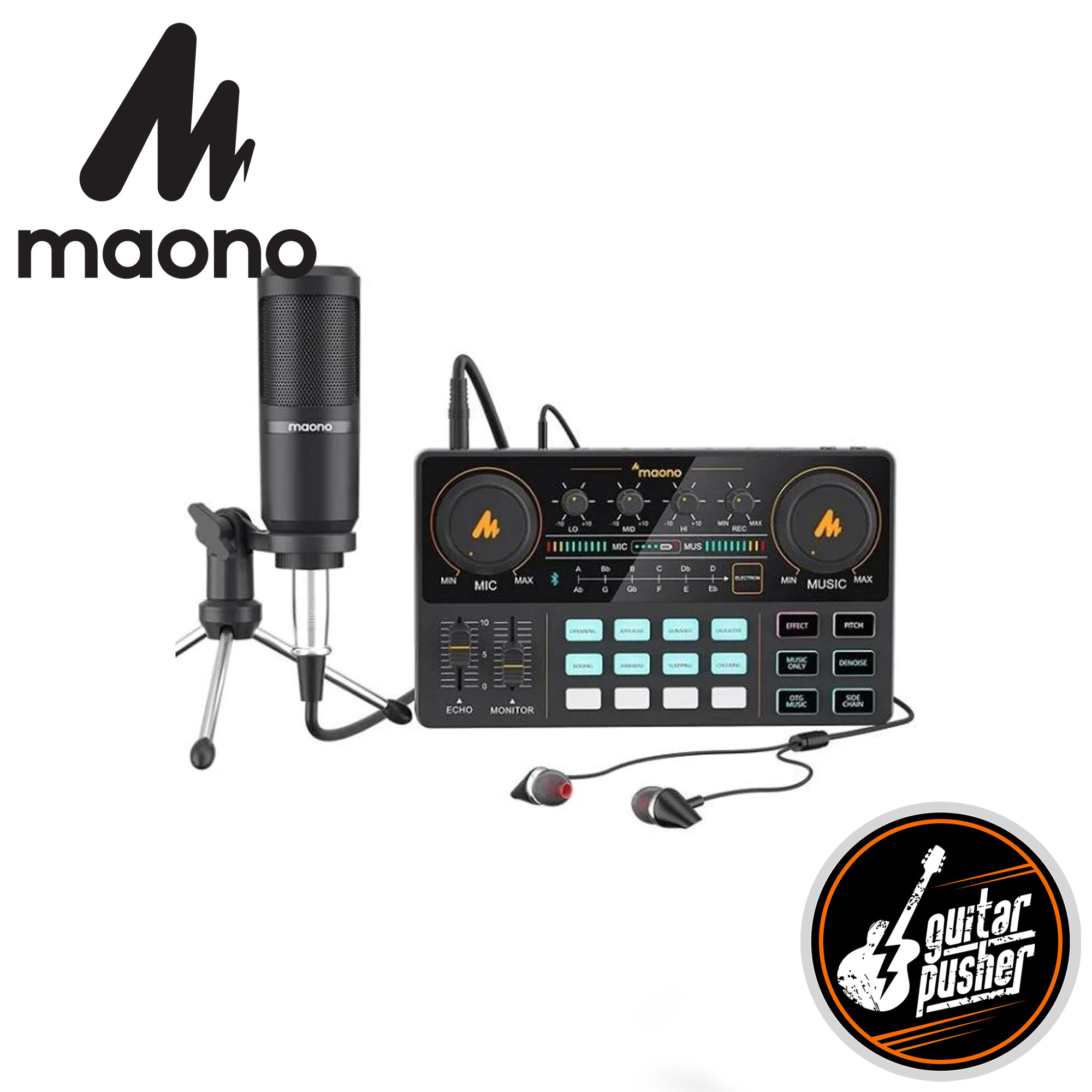 MAONOCASTER Lite Portable All-In-One Podcast Production Studio AU-AM200 ...