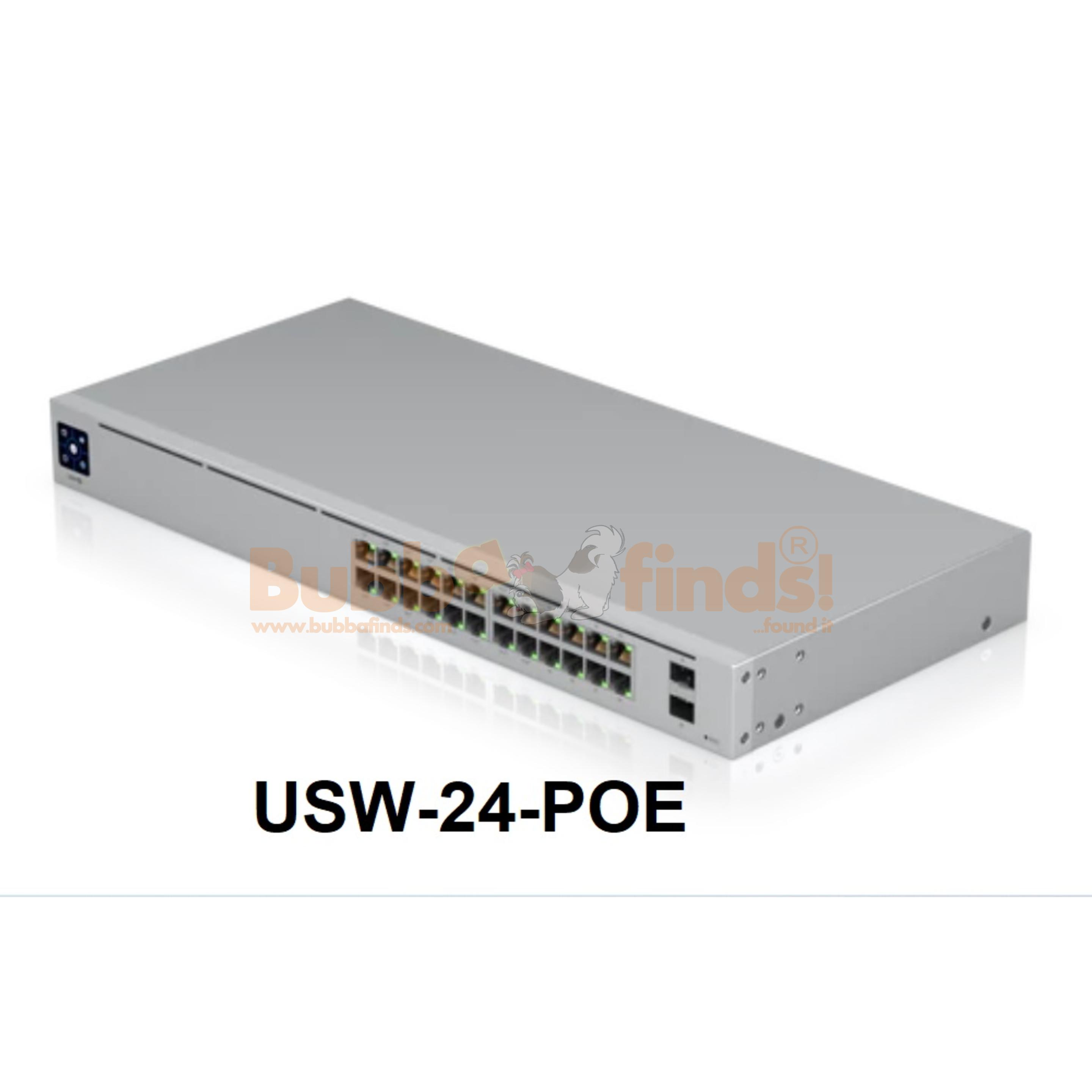 Ubiquiti UniFi Switch USW 24 POE ( USW-24-POE ), Layer 2, PoE switch ...