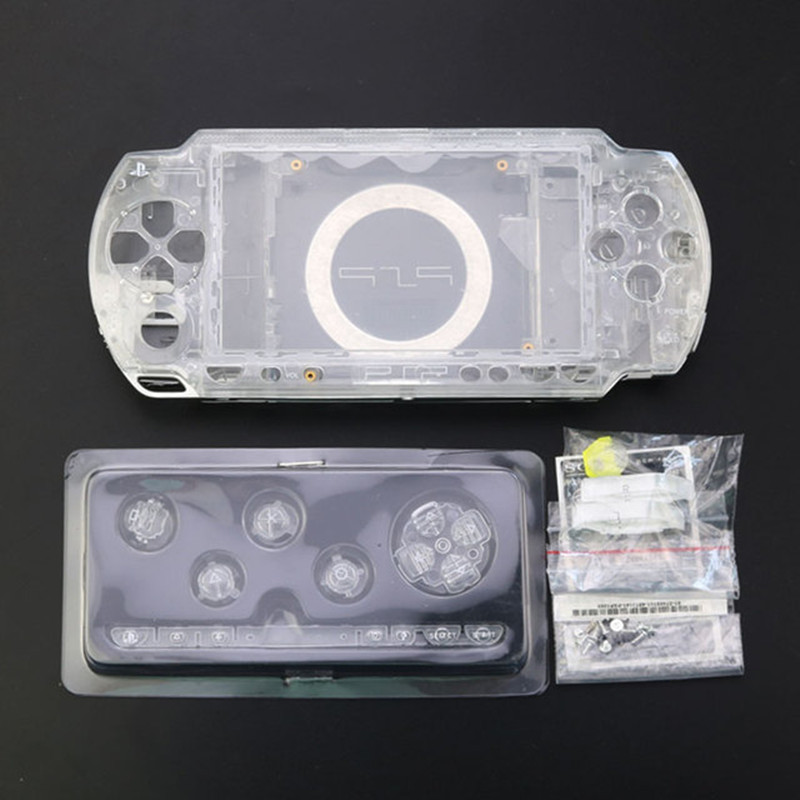 New Blue Black Housing Case For PSP 1000 PSP1000 Console Front and Back ...