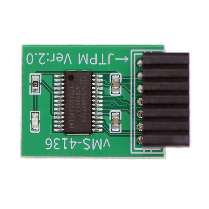 TPM 2.0 Encryption Security Module Remote Card LPC-14PIN Module 14Pin LPC for MSI TPM2.0 LPC 14 ...