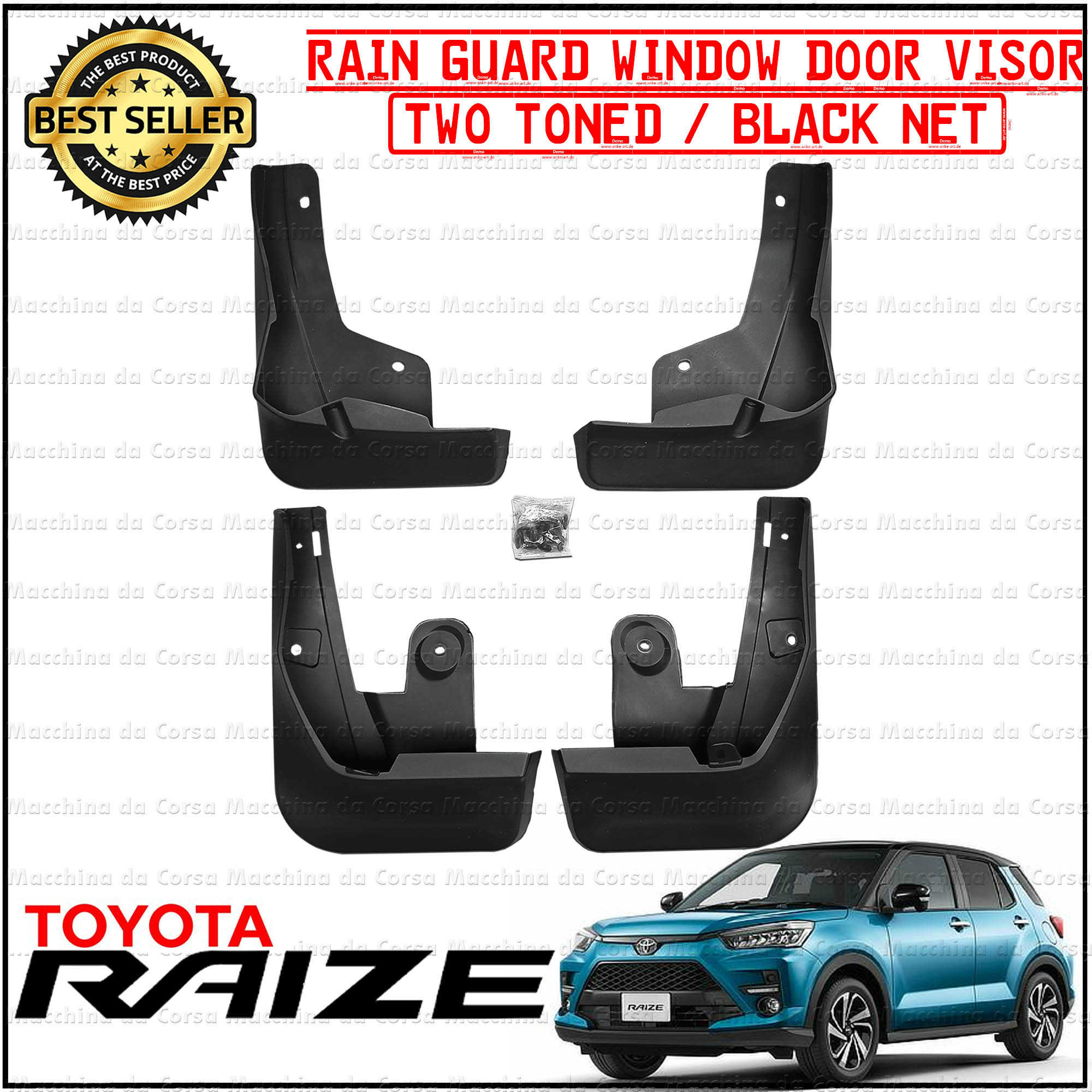 Toyota Raize Mud Flap / Mud Guard | Lazada PH