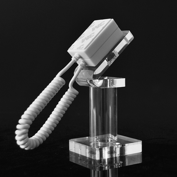 Acrylic Security Mobile Phone Display Stand Holder Transparent Anti ...