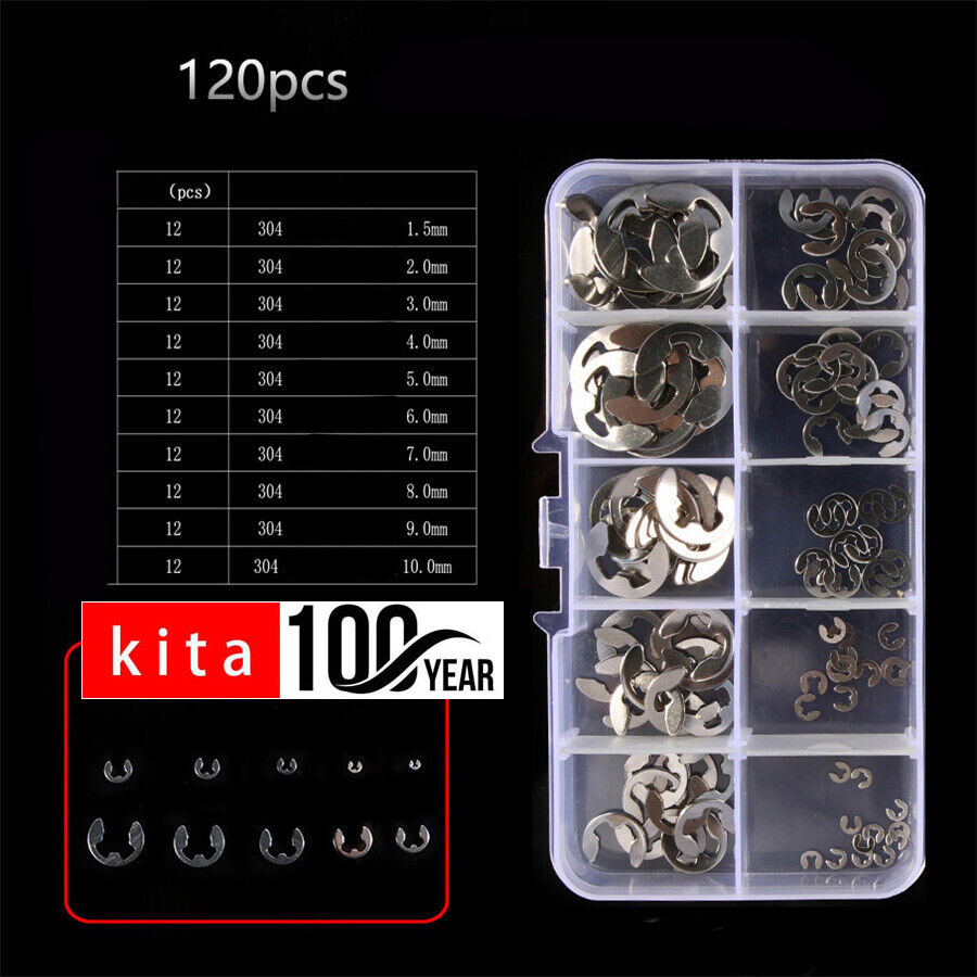 E-Type/120PC #### Combination Snap Ring 304 Stainless Steel Snap Ring 1 ...
