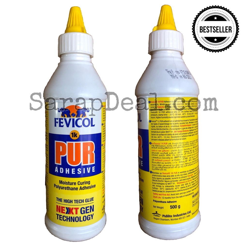 FEVICOL 1K PUR MOISTURE CURING POLYURETHANE STRONG HOLD MULTIPURPOSE ...