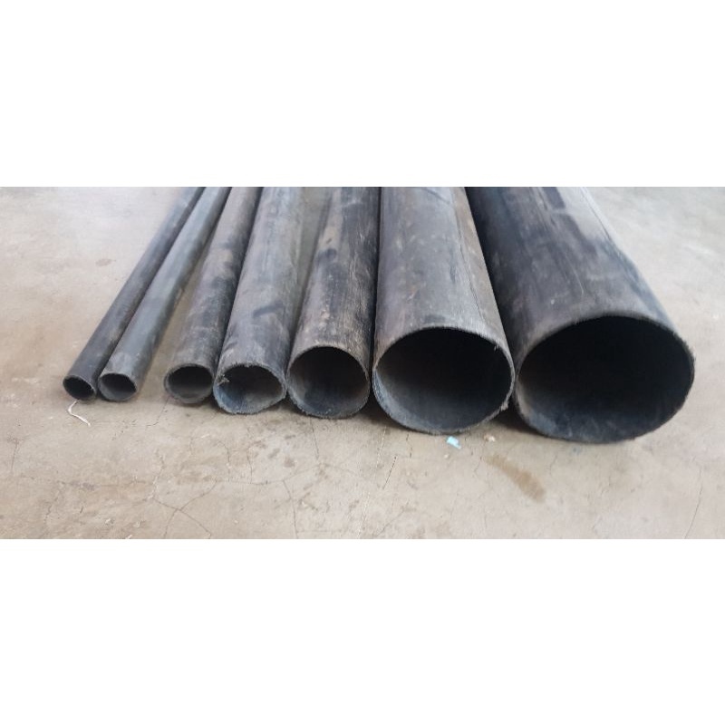 Black PVC pipe per METER 1/2 3/4 1 1 1/2 2 3 4 Light Duty (soft) for ...