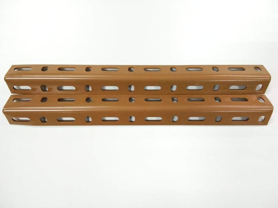 Slotted Angle Bar 1" x 1" x 1.8mm x 1 foot with Free Bolts, Nuts ...