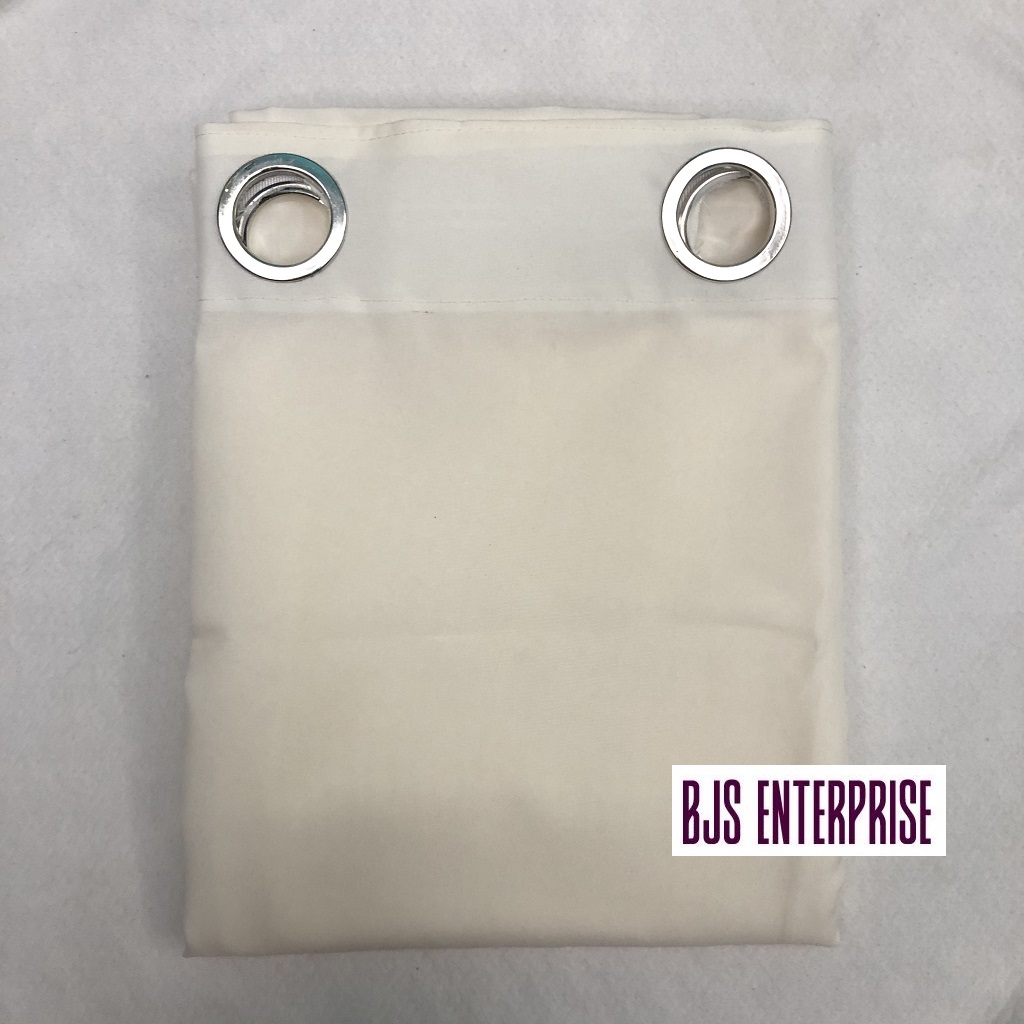 PLAIN Curtain with Ring - sold per piece | Lazada PH