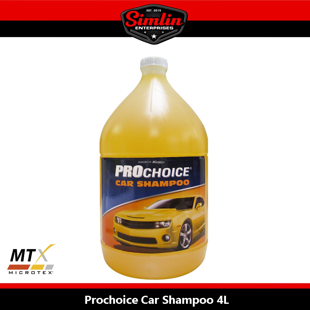 【Hot Stock】 Microtex MTX Prochoice pH Neutral Car Shampoo 1 Gal 4L ...