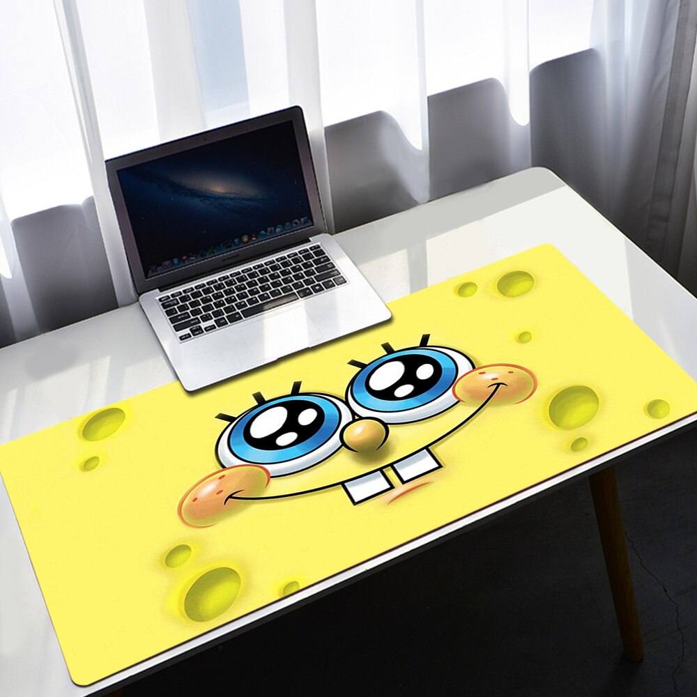 Spongebobs Pc Gamer Computer Desk Mat Mousepad Glass Mause Pad Mouse ...
