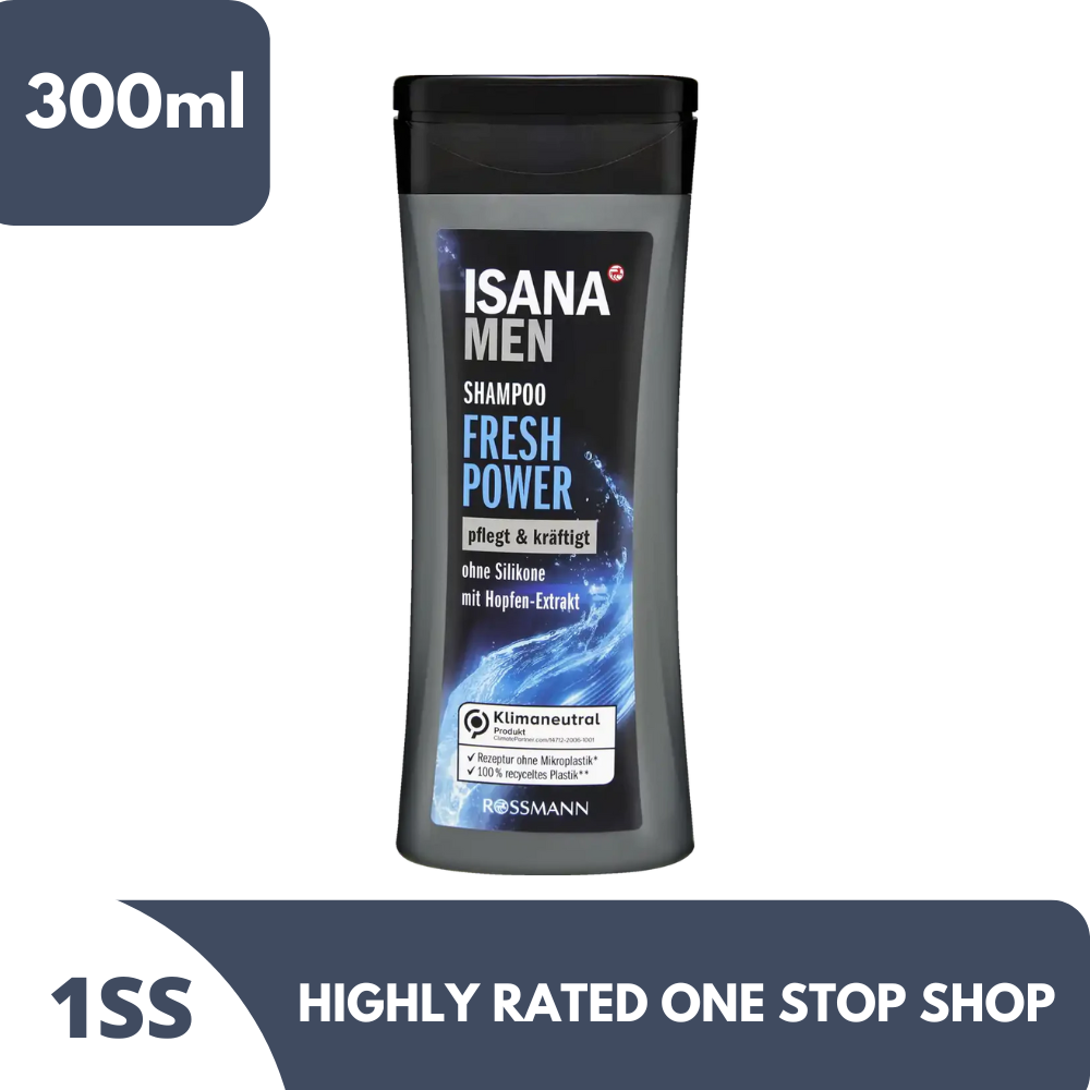 Isana Men Shampoo Fresh Power 300ml | Lazada PH