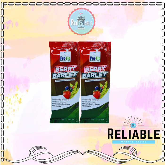 Reliable | 2 Sachet ProFit Berry Barley Barley is rich in minerals like ...