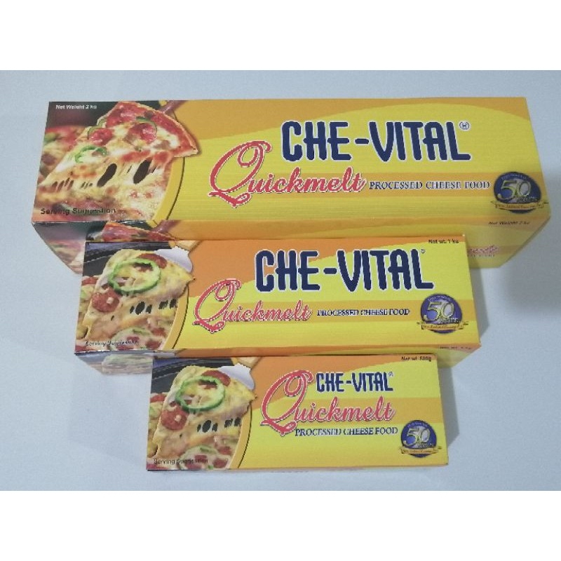 CHE VITAL QUICKMELT PROCESSED CHEESE FOOD 500g | Lazada PH