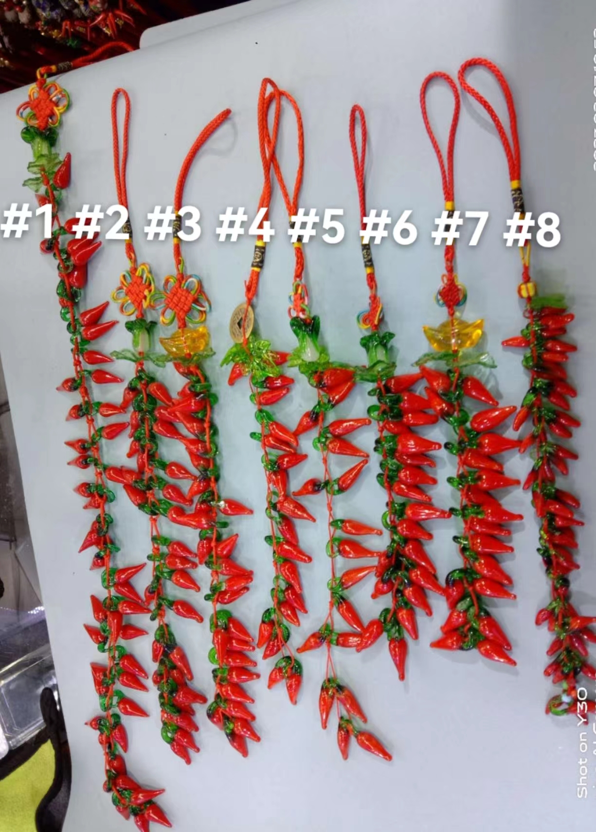 Hot hot Red Chili Pepper Door Lucky Charm sili -prosperity good luck ...