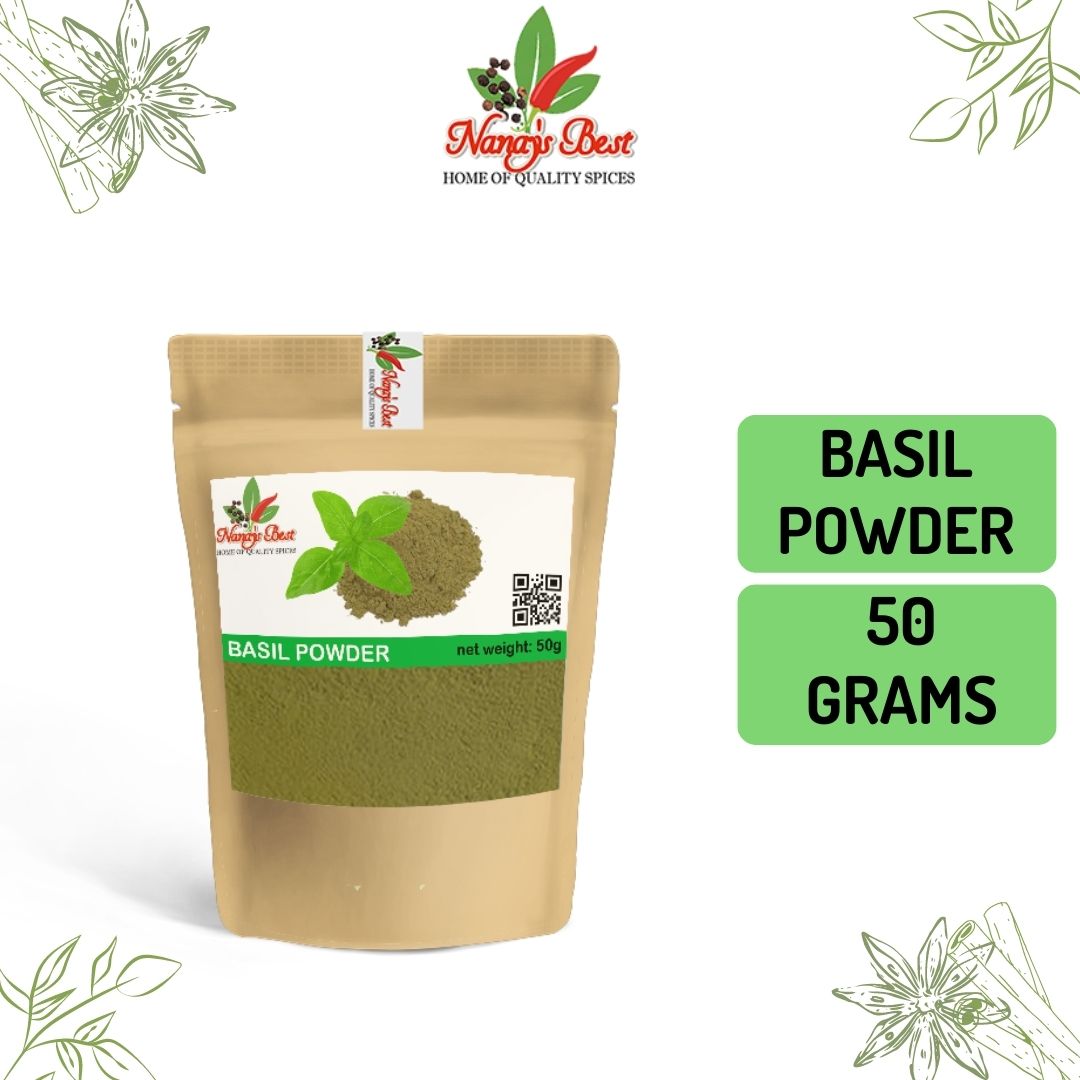 NanaysBest Basil Powder 50Grams Dried Basil Ground | Lazada PH