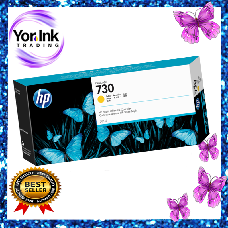 HP 730 300-ml Yellow DesignJet Original Ink Cartridge | Lazada PH