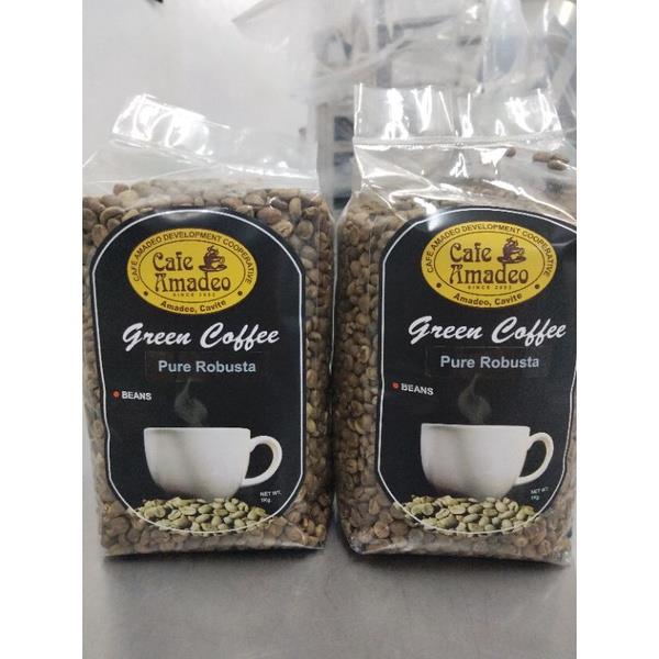 PURE ROBUSTA Raw / Unroasted Green Beans coffee 1kg (SORTED) | Lazada PH