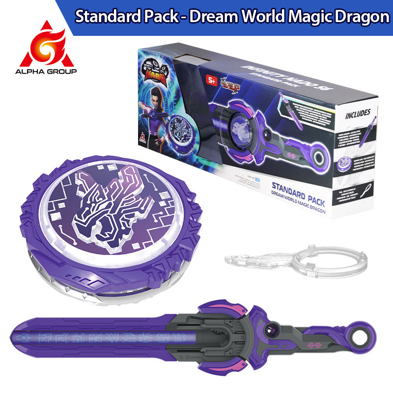 Infinity Nado 6 Standard Pack-Dream World Magic Dragon Glowing Metal ...