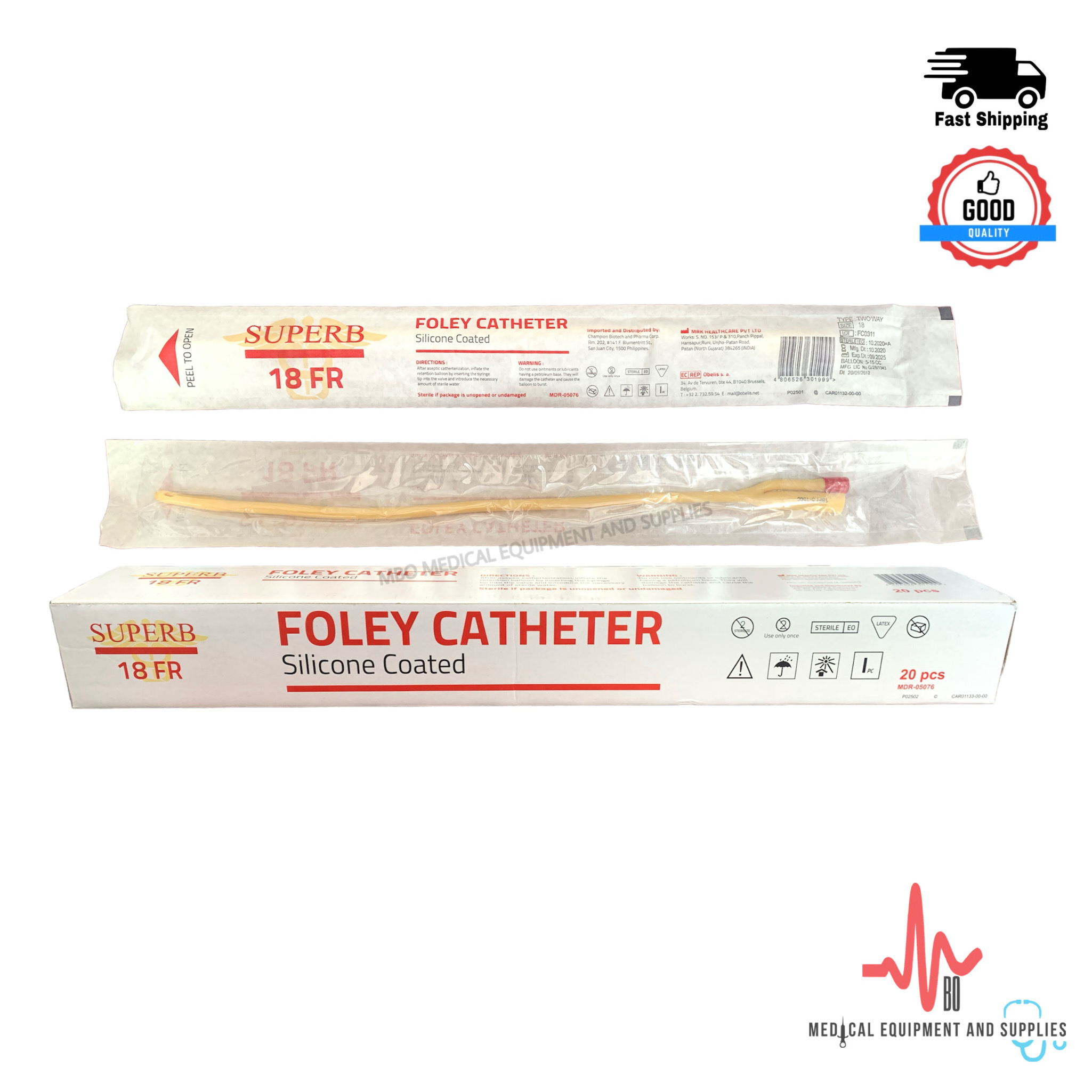 Partners/Superb Foley Catheter - PER BOX (FR8,10,12,14,16,18) | Lazada PH