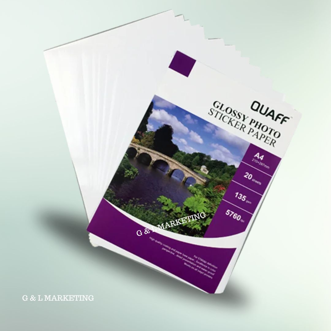 GL QUAFF Glossy Photo Sticker Paper | Lazada PH