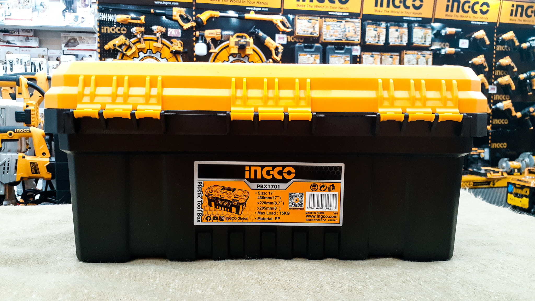 INGCO Plastic Tool Box 17" | Lazada PH