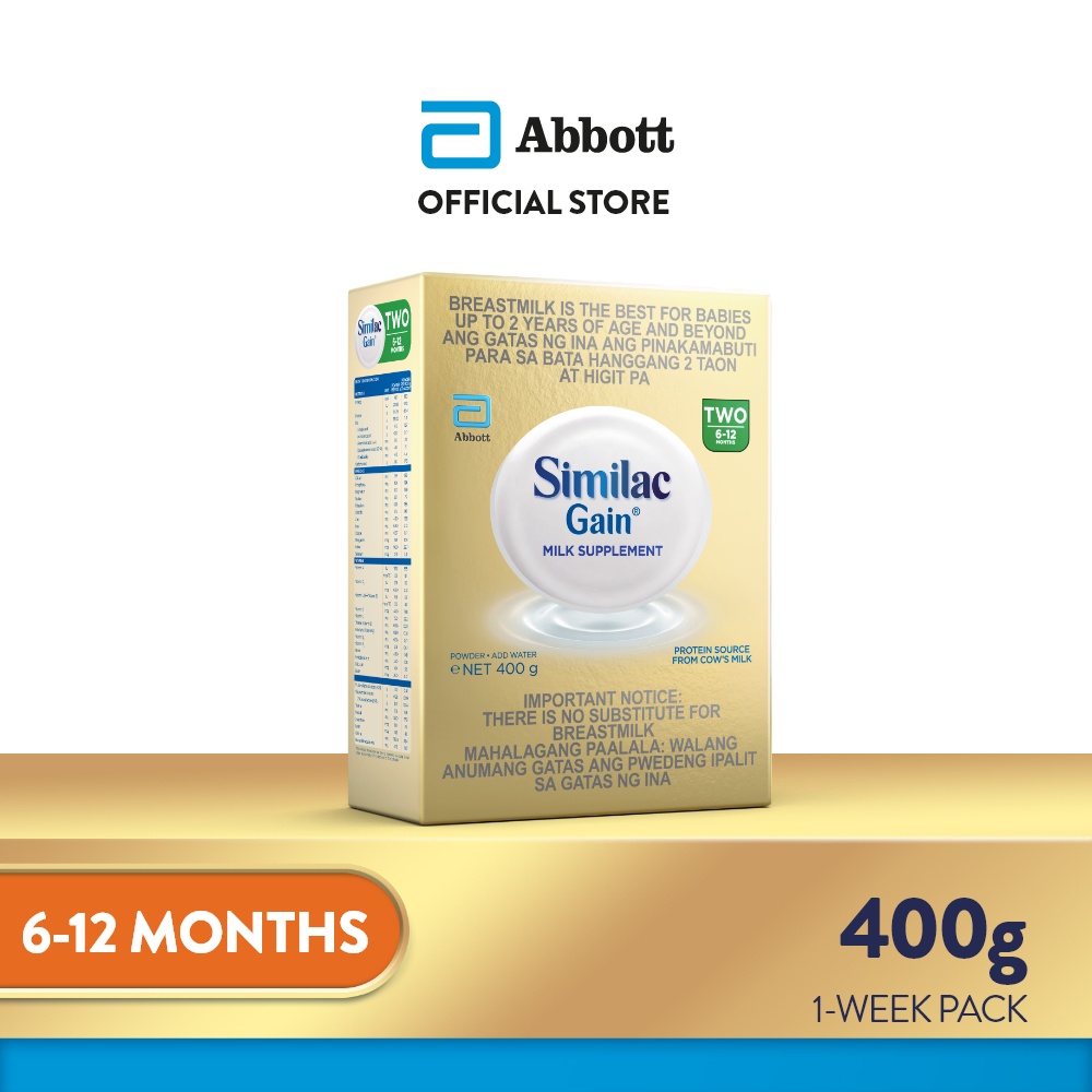 Similac Gain 400G (6-12 months) | Lazada PH