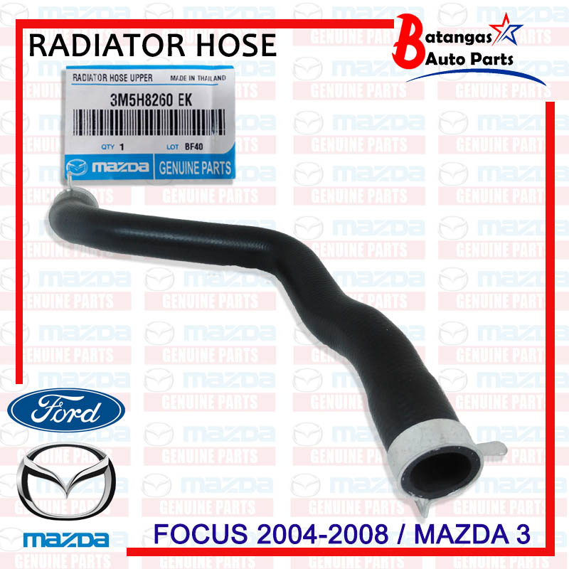 GENUINE UPPER RADIATOR HOSE MAZDA 3 / FORD FOCUS 2004-2008 3M5H8260EK ...