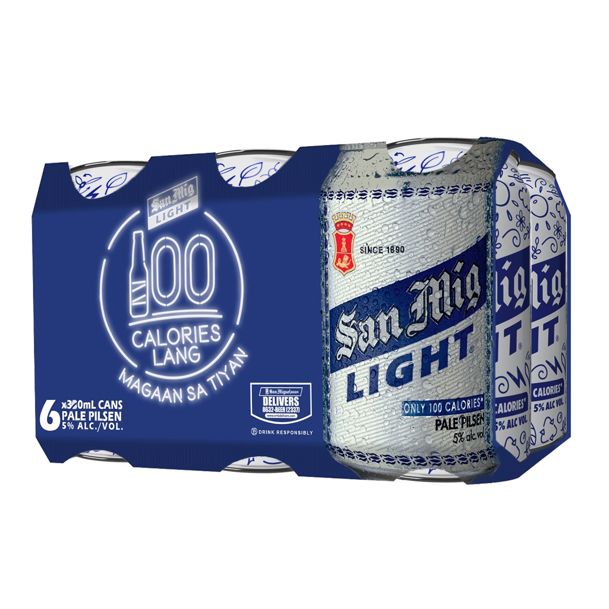 San Mig Light Beer Can 330ml x 6 | Lazada PH