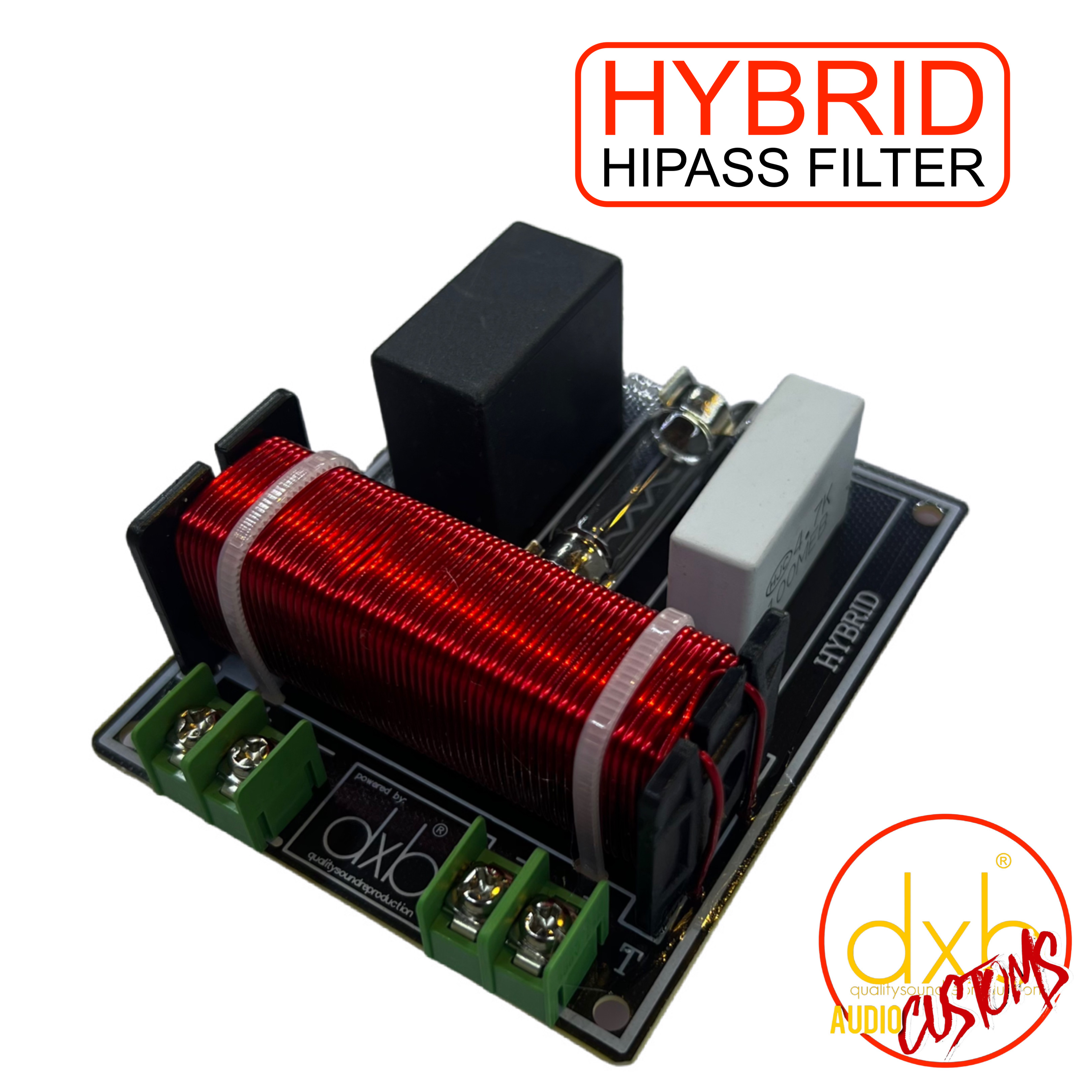 dxb Hipass Filter Hybrid (passive) 1200w PEAK (Frequency 2kHz - 20kHz ...