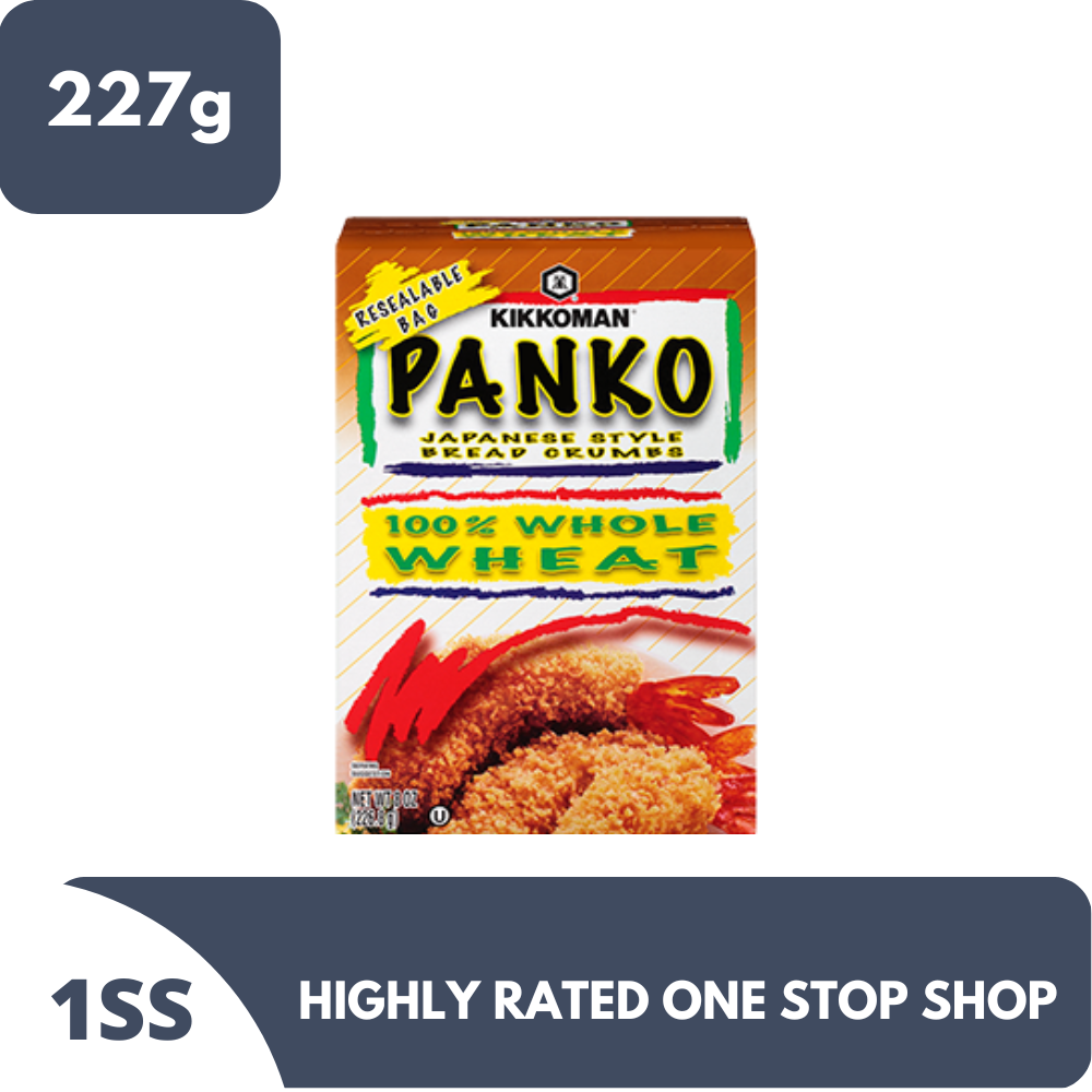 Kikkoman Panko 100% Whole Wheat 227g | Lazada PH