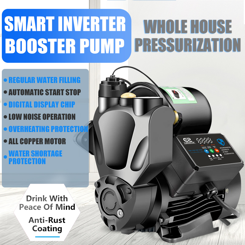 220V Permanent Magnet Inverter Booster Pump Intelligent Automatic ...
