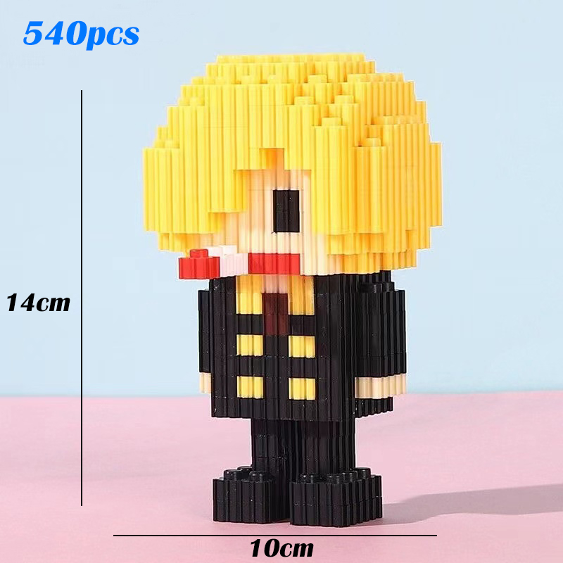One Piece Miniature Small Particle Building Blocks Assembled Toys ...