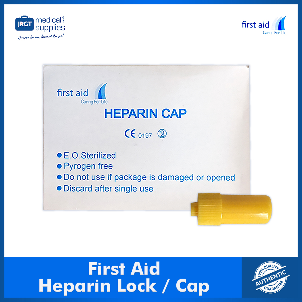 First Aid Heparin Lock/Cap - Hep Lock/Hep Cap (1 PIECE) | Lazada PH