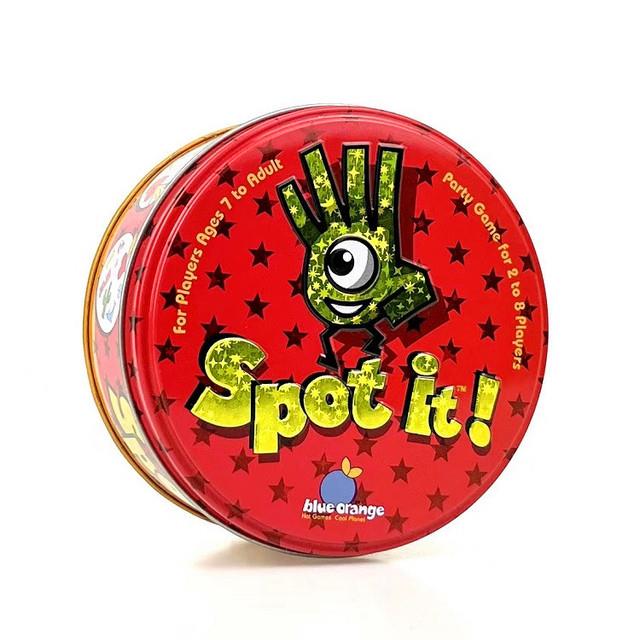 【LZ】 Spot It Cards Game Dobble Juego Pokemon Pikachu with Metal Box One ...