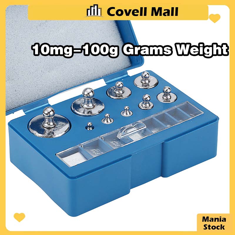 17Pcs/Set Grams Precision Calibration Weight Test Professional ...