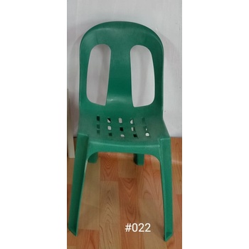 Chair Monoblock Chair GREEN WHITE COLOR ORDINARY CHAIR | Lazada PH