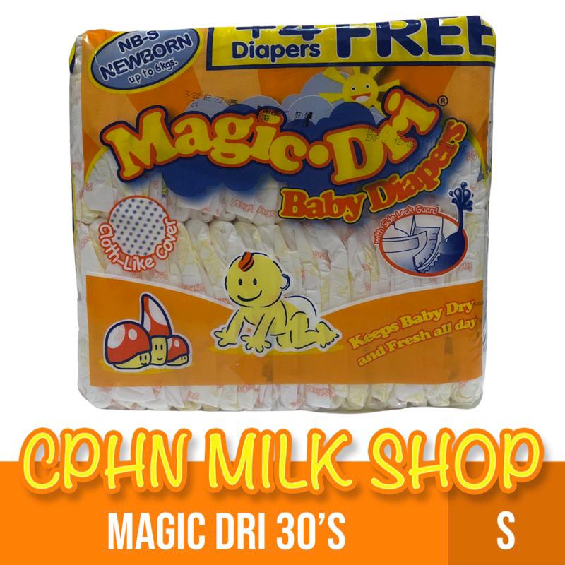 Magic Dri Baby Diaper 30pcs | Lazada PH