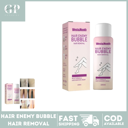 Spray Hair Enemy Bubble Hair Removal No Residue Hair Removal Cream ...