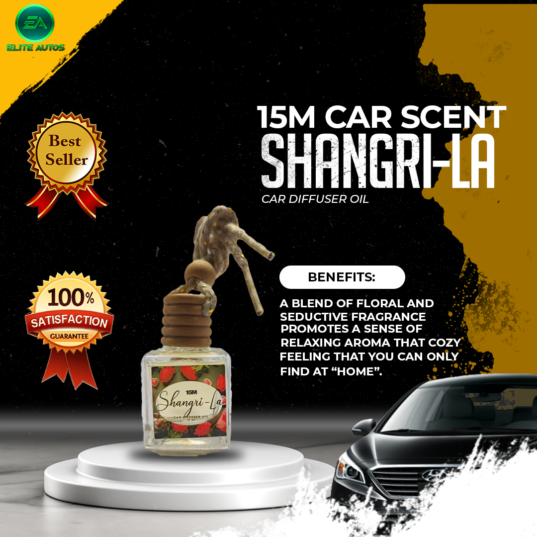 BEST SELLING 15 CAR PERFUME - SHANGRILA / OIL BASED Scents Car Hanging ...