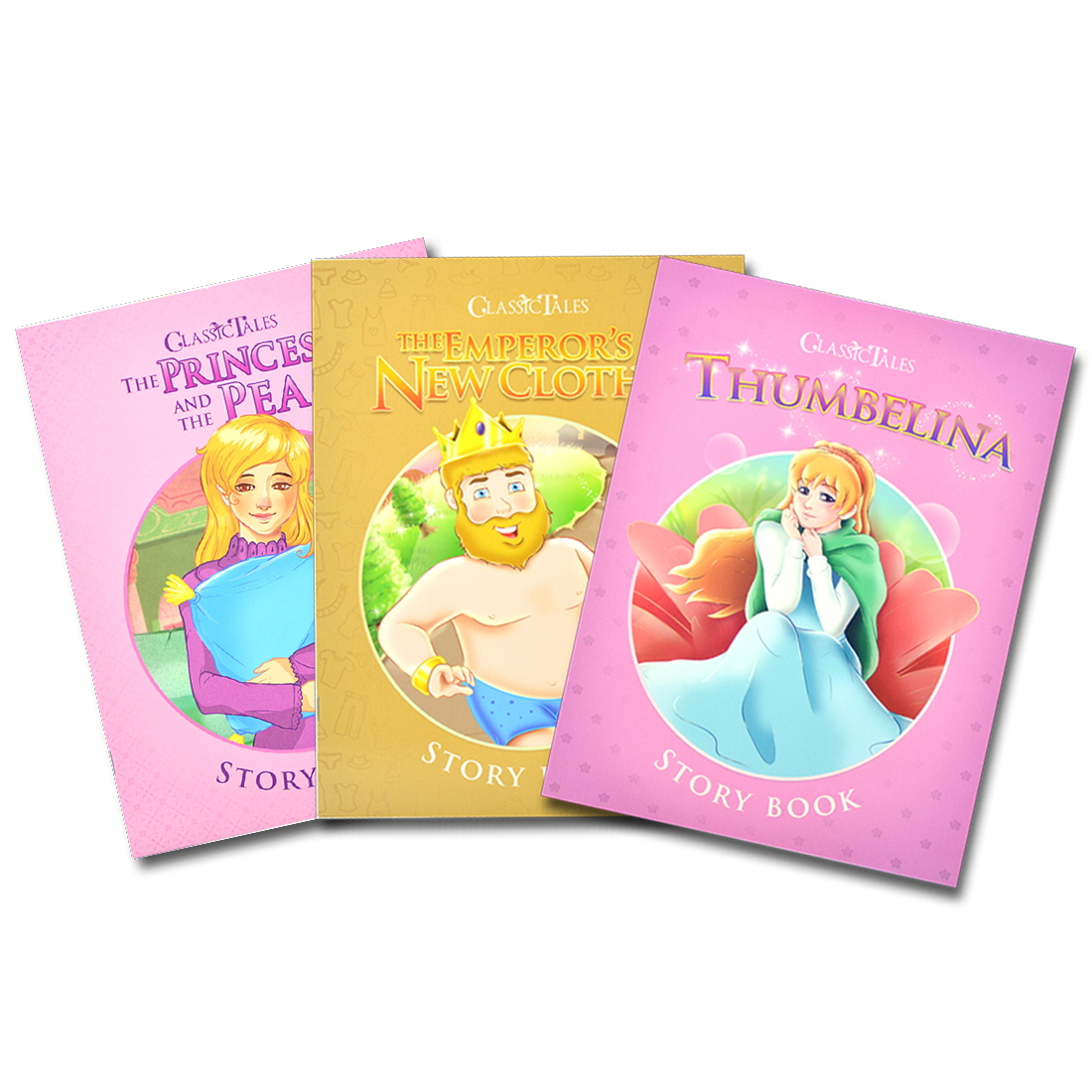 Classic Tales Story Book for Children Set D - The Princess and the Pea ...