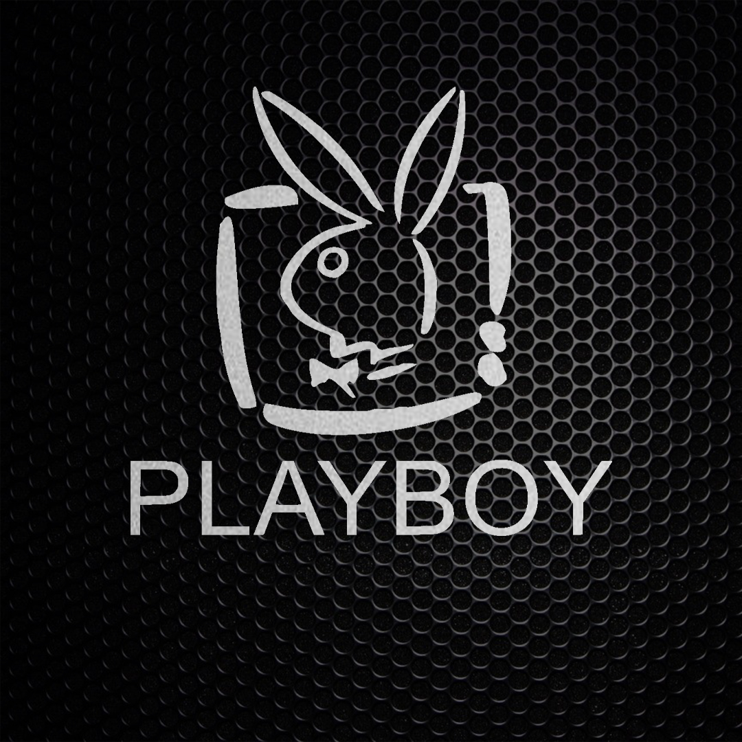 Playboy WATERPROOF STICKER VINYL decal for phone, mug, motor, car ...