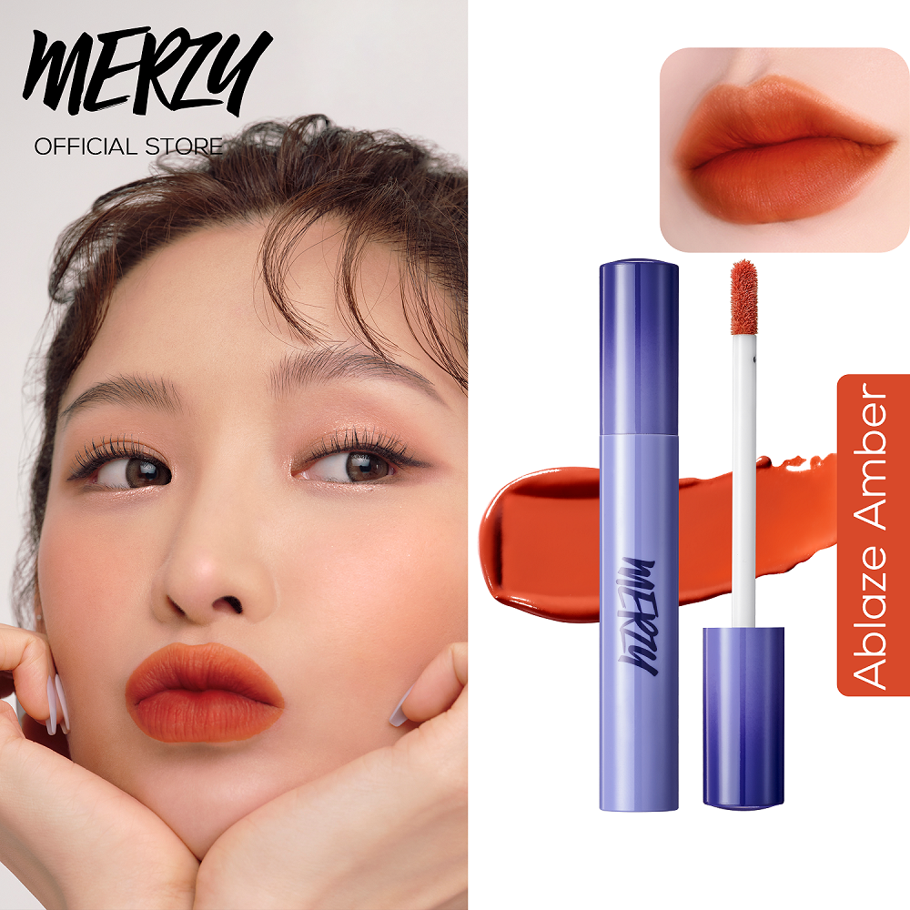 Merzy Soft touch lip tint SL3. Ablaze Amber | Lazada PH