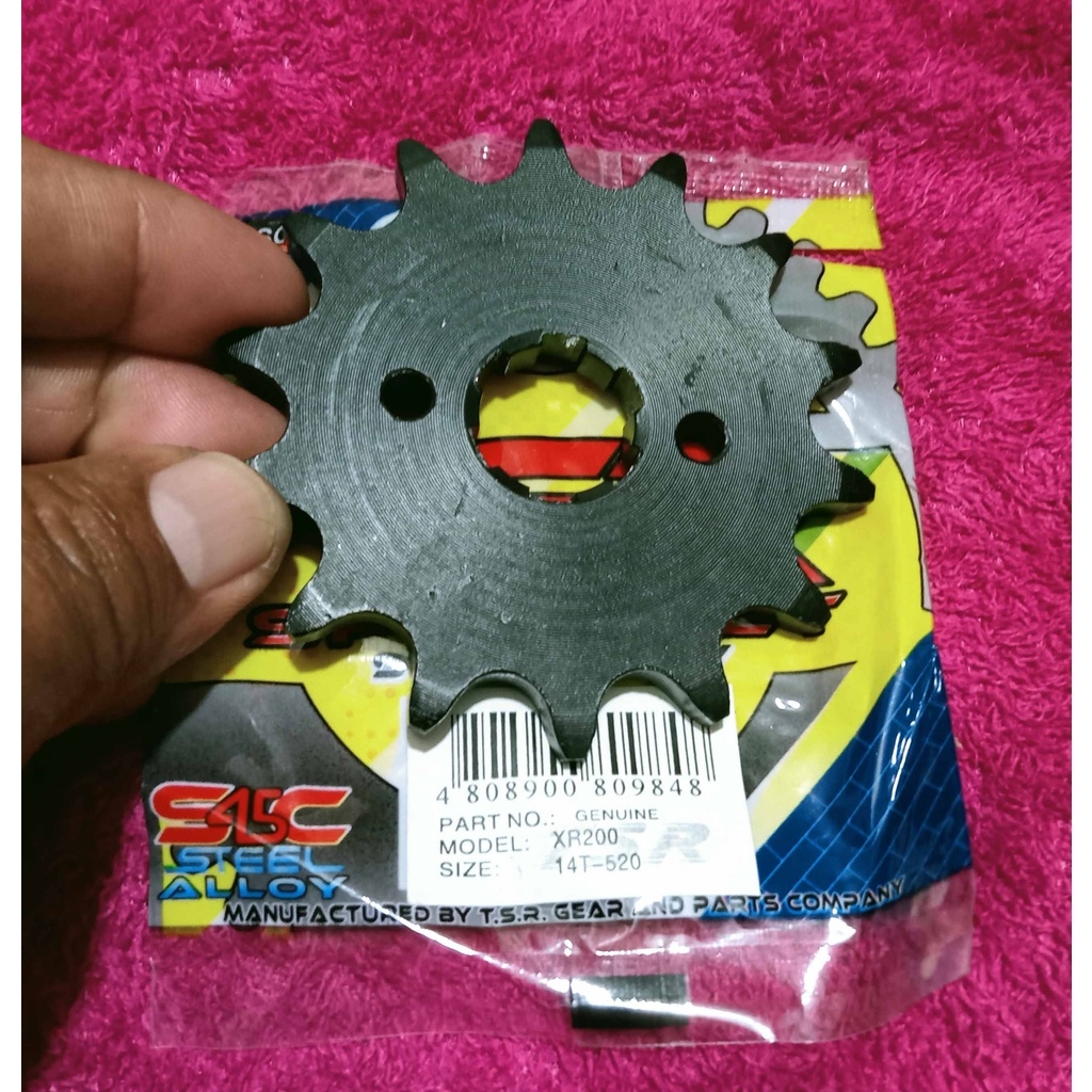 CK TSR Engine Sprocket [ 520 ] XR200 XLR200 RUSI CRY200 SIGMA 250 ...