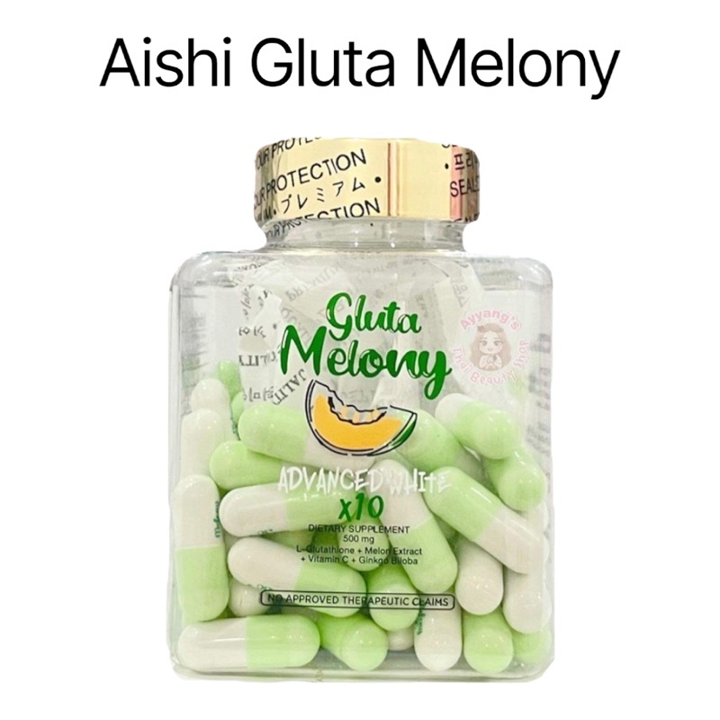 Aishi Gluta Melony Advanced White x10 GLUTATHIONE / Gluta Melony 7in1 ...