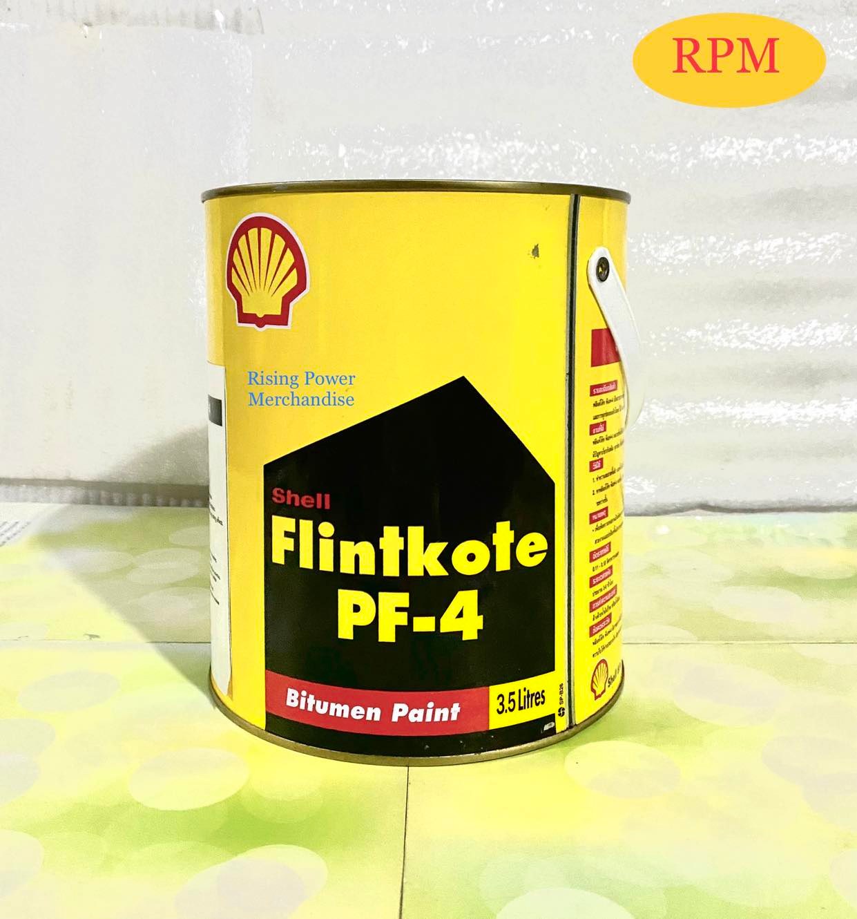 Shell Flintkote PF-4 Bitumen Paint ( 3.5liters ) | Lazada PH