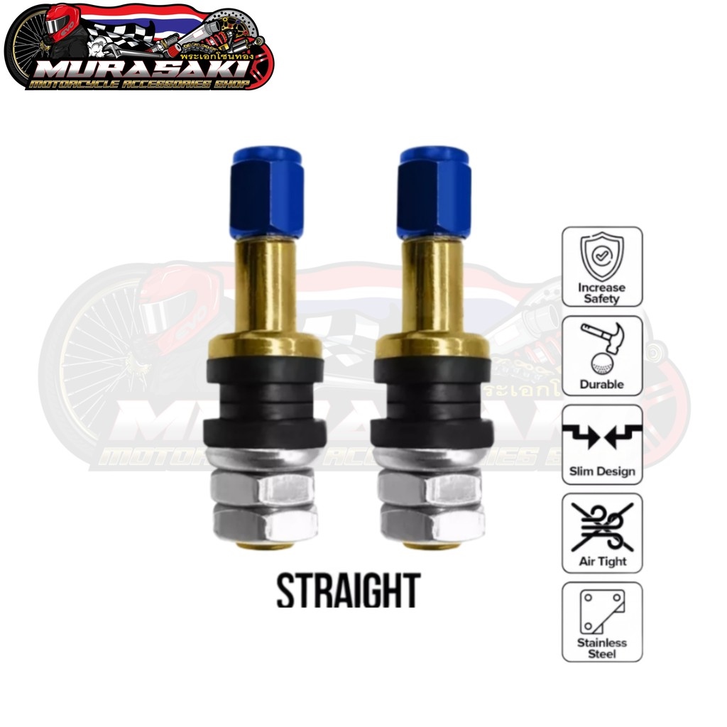 MURASAKI 2tone / Titanium Tubeless Pito - Universal Pito Valve for ...