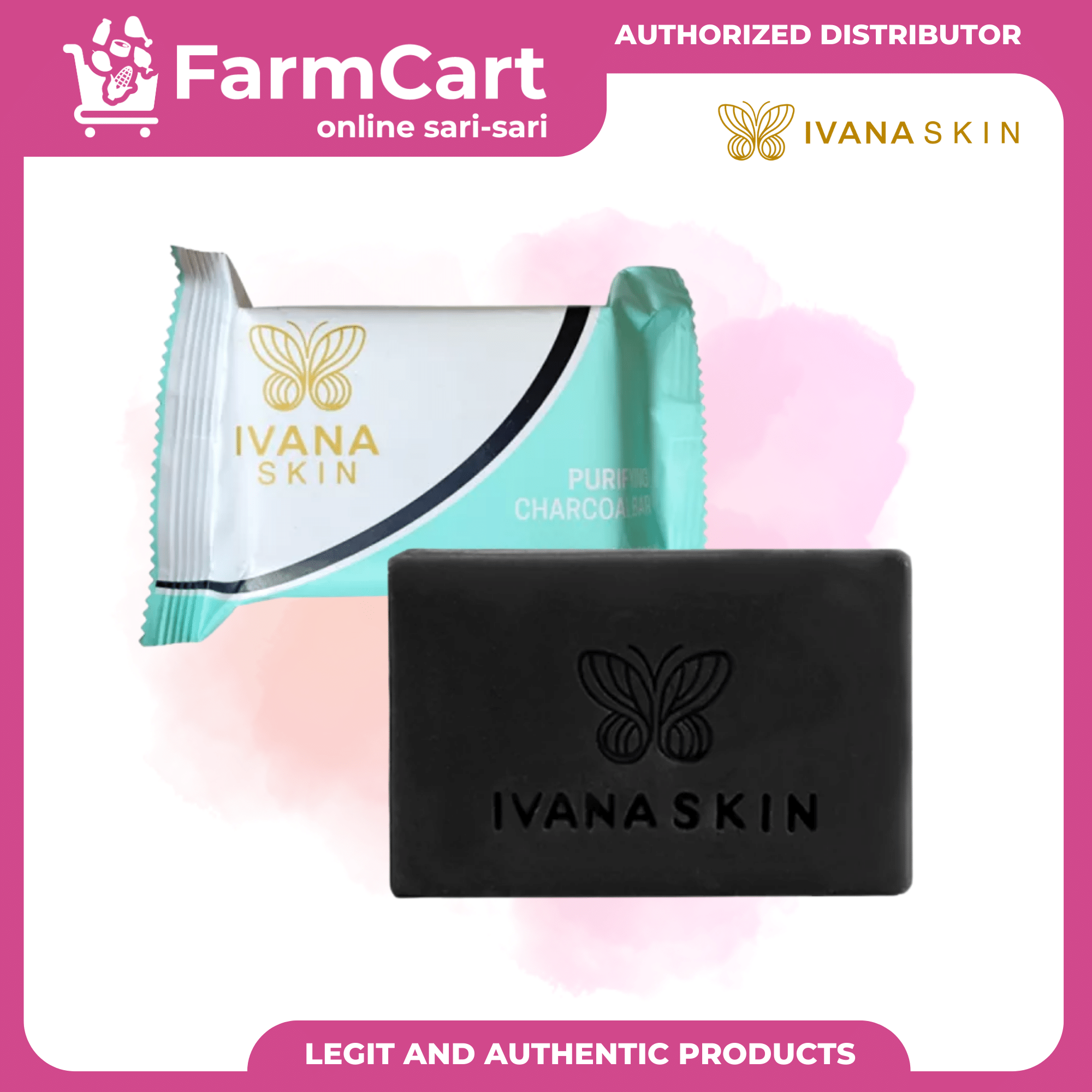 Authentic Ivana Purifying Charcoal Soap Bar 135 grams | Lazada PH