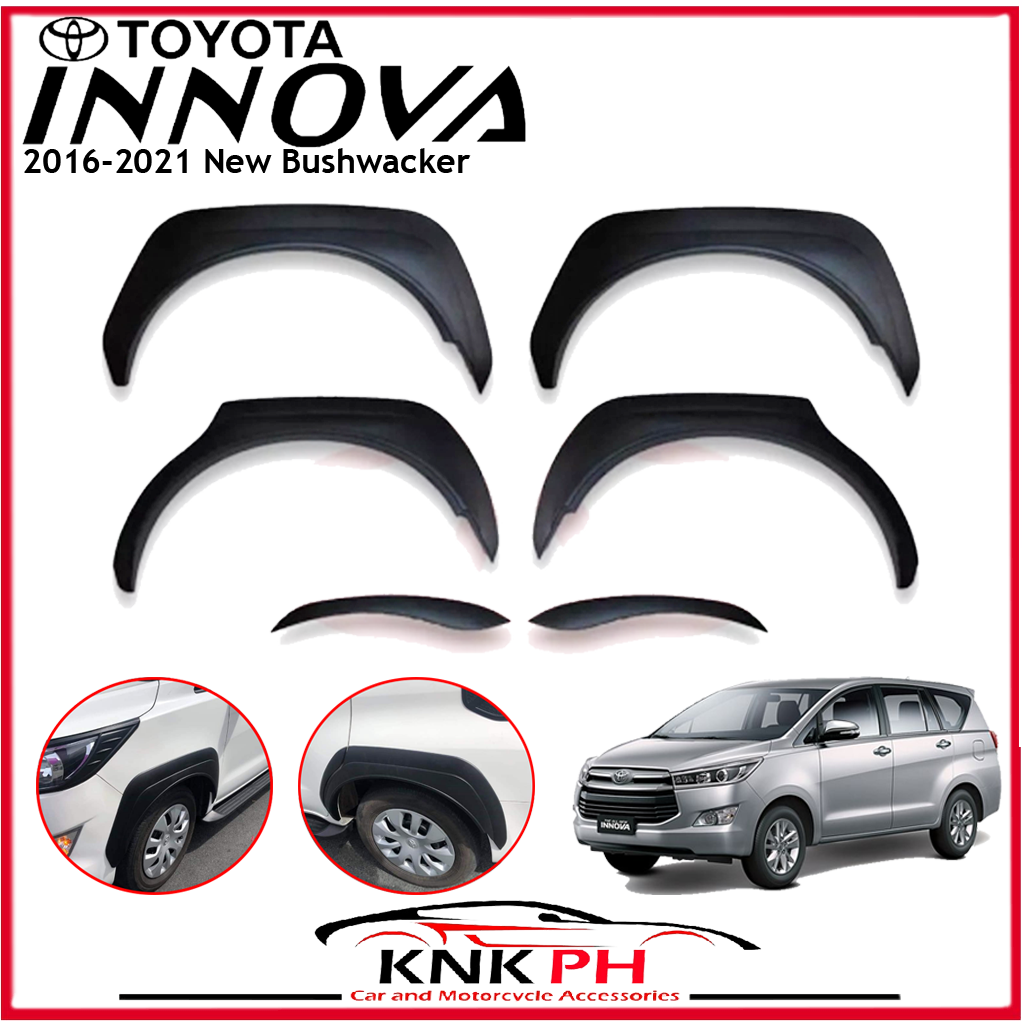Toyota Innova 2016-2021 New Bushwacker Injecton BusWheel Fender Flare ...