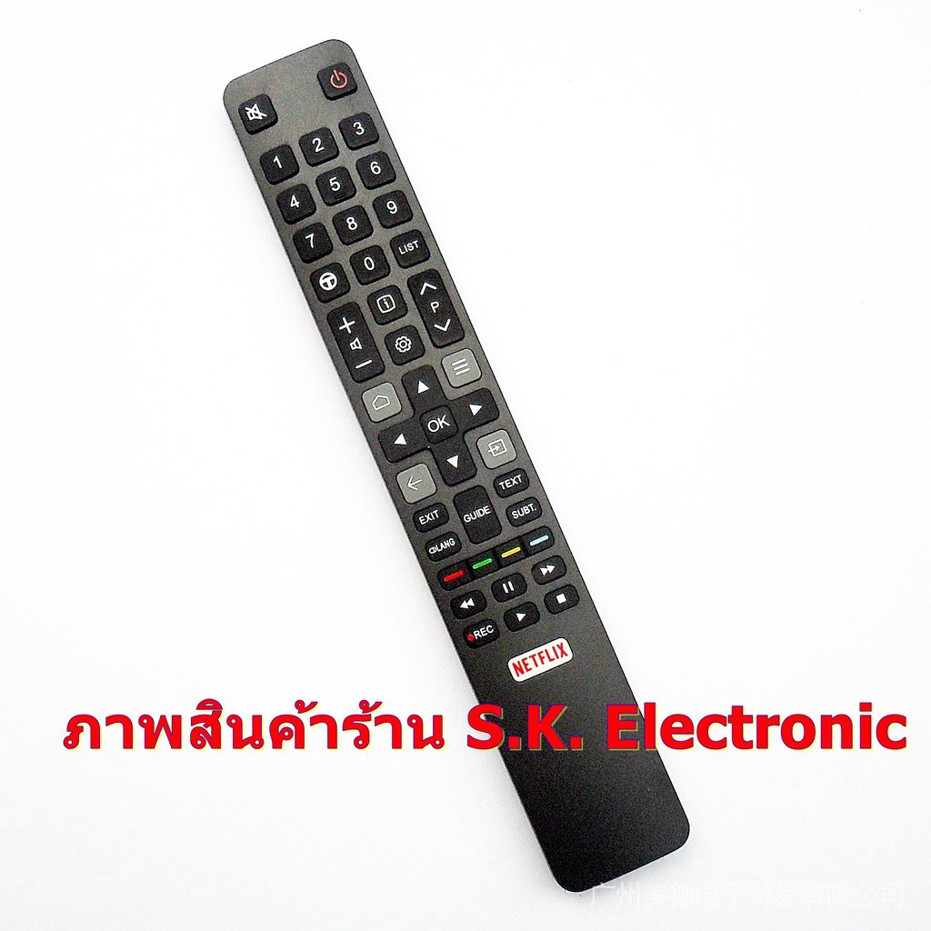 Remote control with TCL Smart TV with Netflix button, remote for TCL ...
