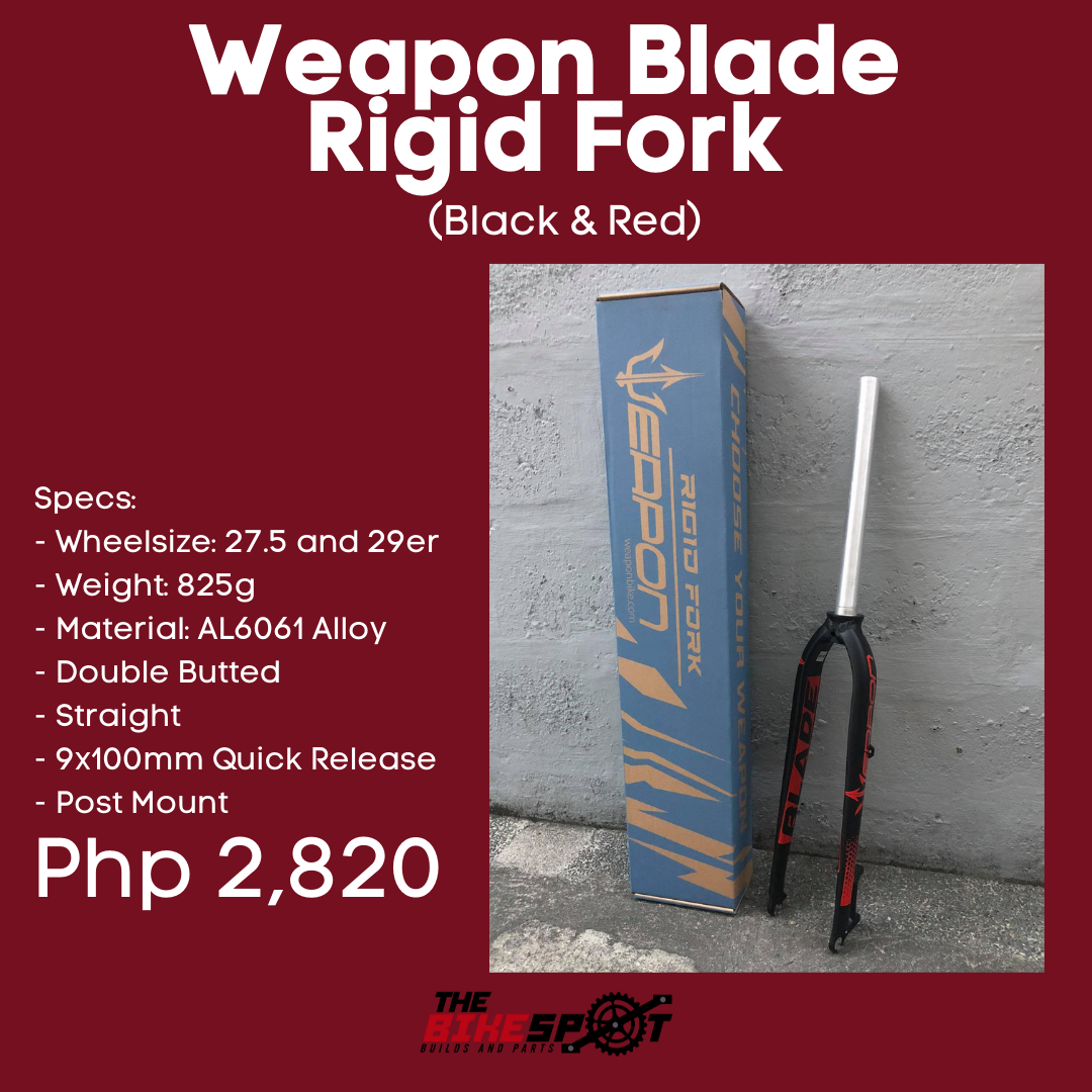 Weapon Blade Rigid Fork (27.5 and 29er) | Lazada PH